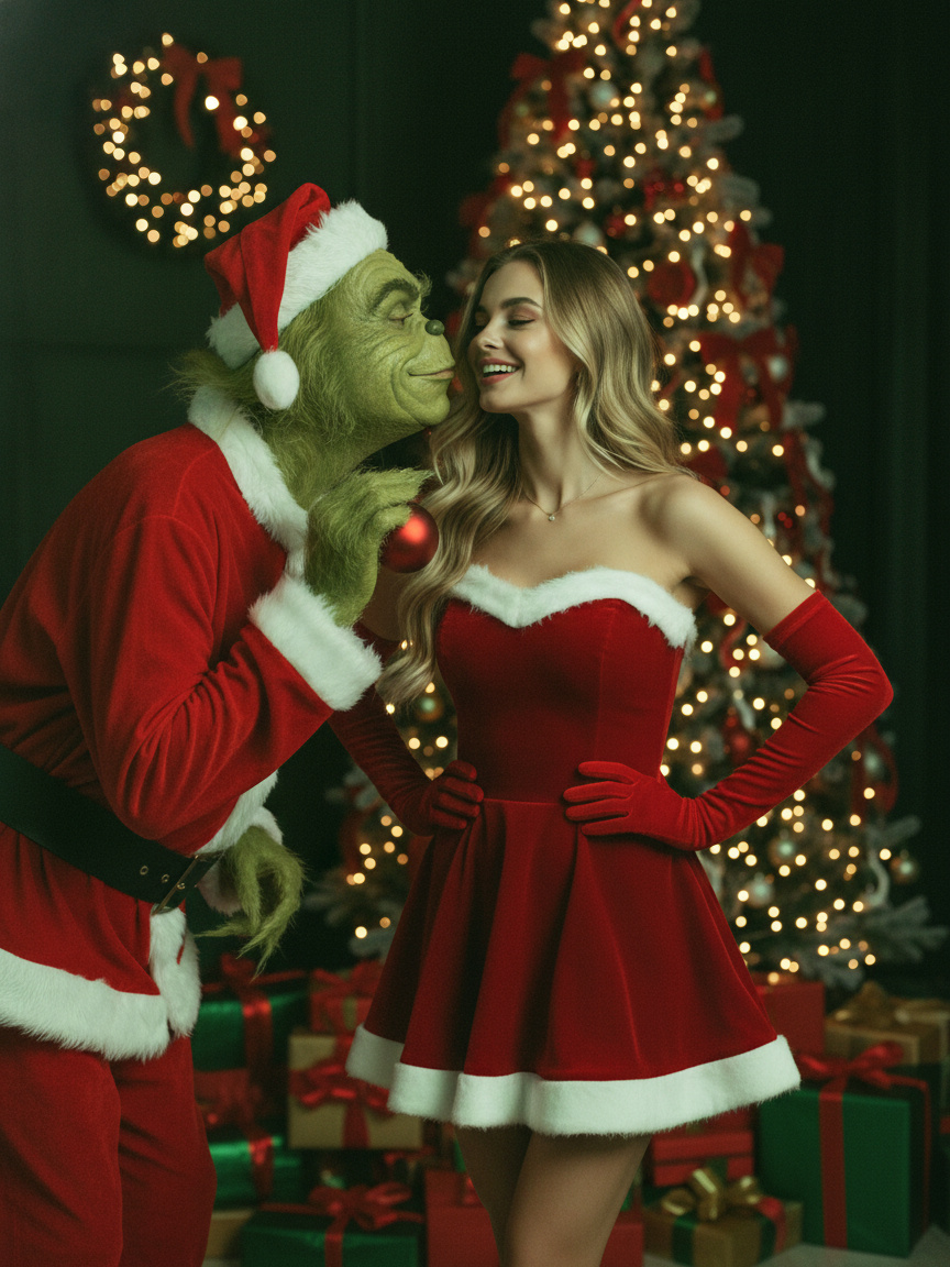 AI Grinch Kiss Generator Generator: Create a Cinematic Look Free Online ...
